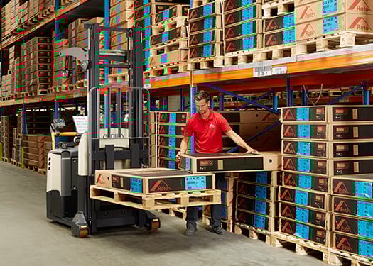 Crown MPC 3040 1.2 Stand up rider pallet stacker specs & dimensions ...