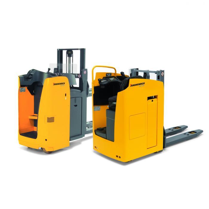 Jungheinrich ESD 220 Sit down rider pallet stacker specs & dimensions ...