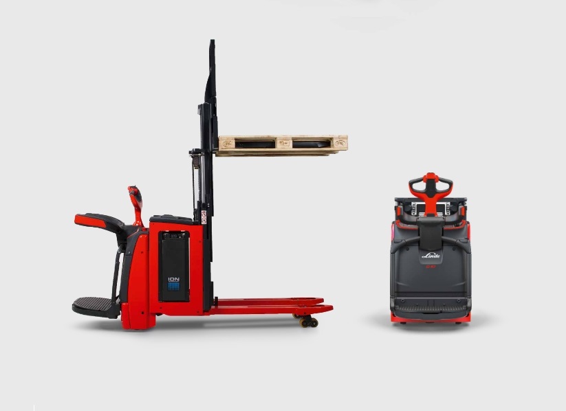 Linde D10AP Stand up rider pallet stacker specs & dimensions (2022 ...
