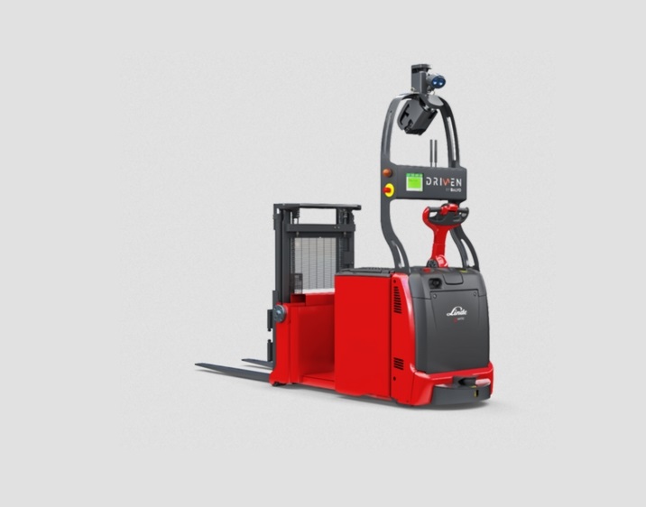 Linde L-MATIC AC Stand up rider pallet stacker specs & dimensions (2022 ...
