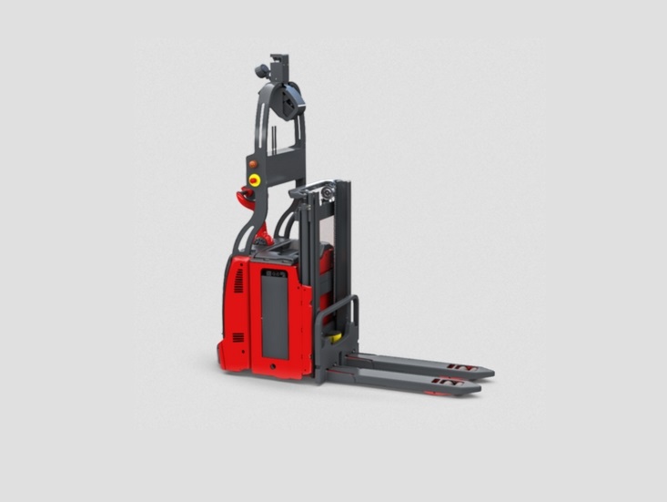 Linde L-MATIC Stand up rider pallet stacker specs & dimensions (2022 ...