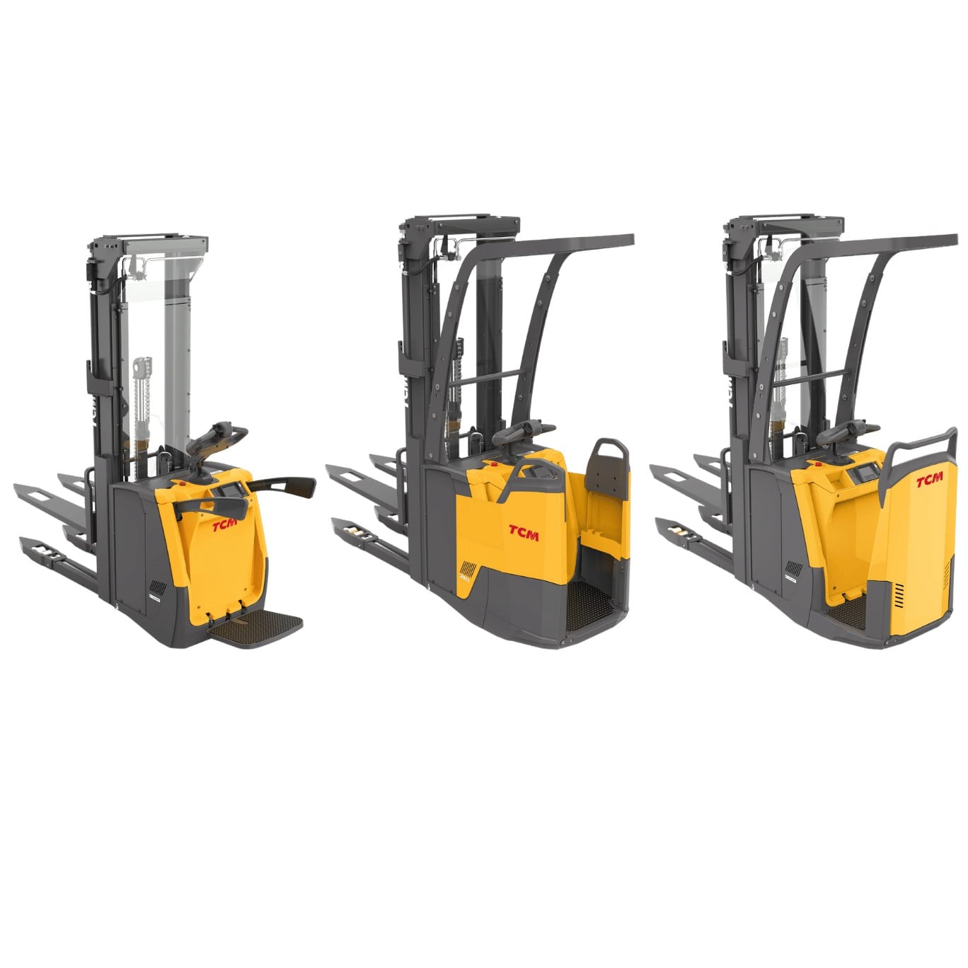 TCM SRS12SI-N3 Stand up rider pallet stacker specs & dimensions (2024 ...