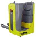 Clark CSPT 20 ac Stand up rider pallet truck specs & dimensions (2013 ...