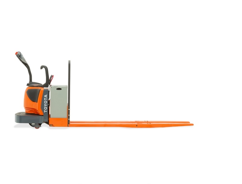 Toyota 8HBE40 Stand up rider pallet truck specs & dimensions (2019 ...