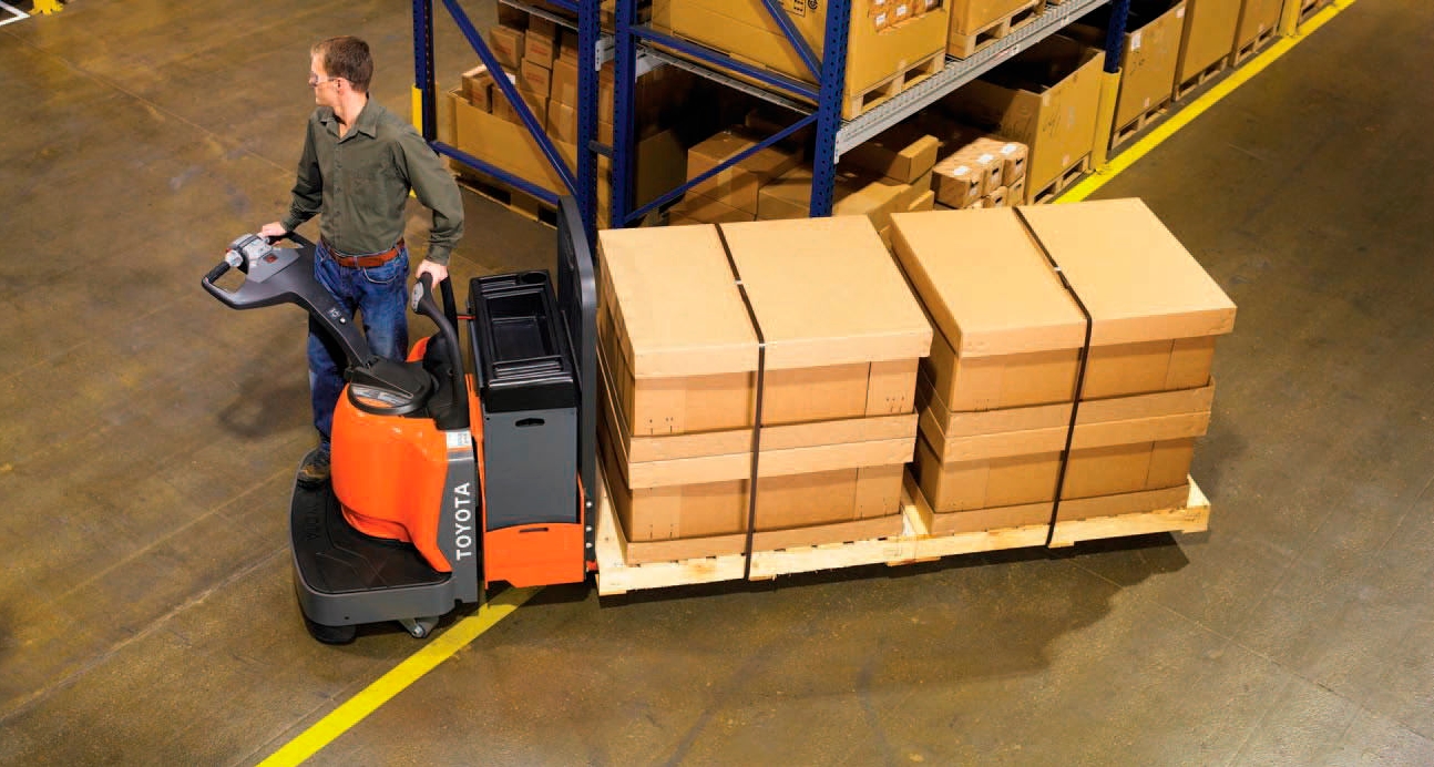 Toyota 8HBE40 Stand up rider pallet truck specs & dimensions (2019 ...