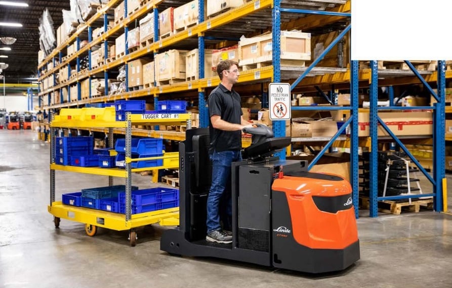 Linde ETR50/75 Stand up rider pallet truck specs & dimensions (2022 ...