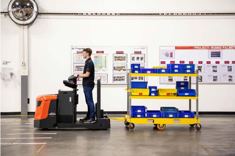 Linde ETR50/75 Stand up rider pallet truck specs & dimensions (2022 ...