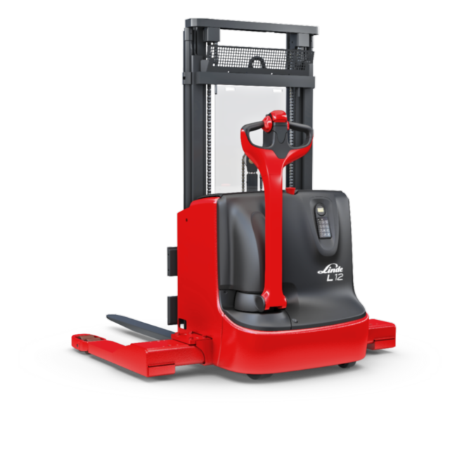 Linde L12AS Duplex 75x70 walkie stacker specs & dimensions (2019 - 2024 ...