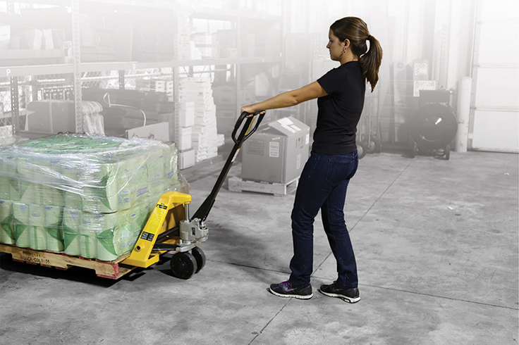 Yale YA55-PT pallet jacks specs & dimensions (2022 - 2025) | LECTURA Specs