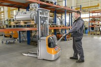 Still EXV 14 C walkie stacker specs & dimensions (2014 - 2018 ...