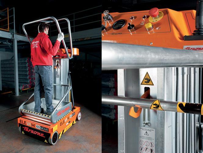 Faraone Elevah 65 Move Specs (2013 - 2020) | Single Vertical Mast Boom Lifts | LECTURA Specs