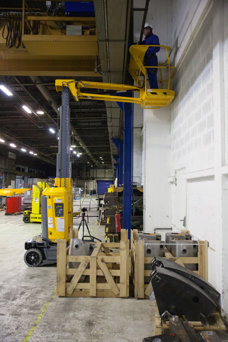 Haulotte Star 8 Specs & Dimensions (2011 - 2012) | Single Vertical Mast ...