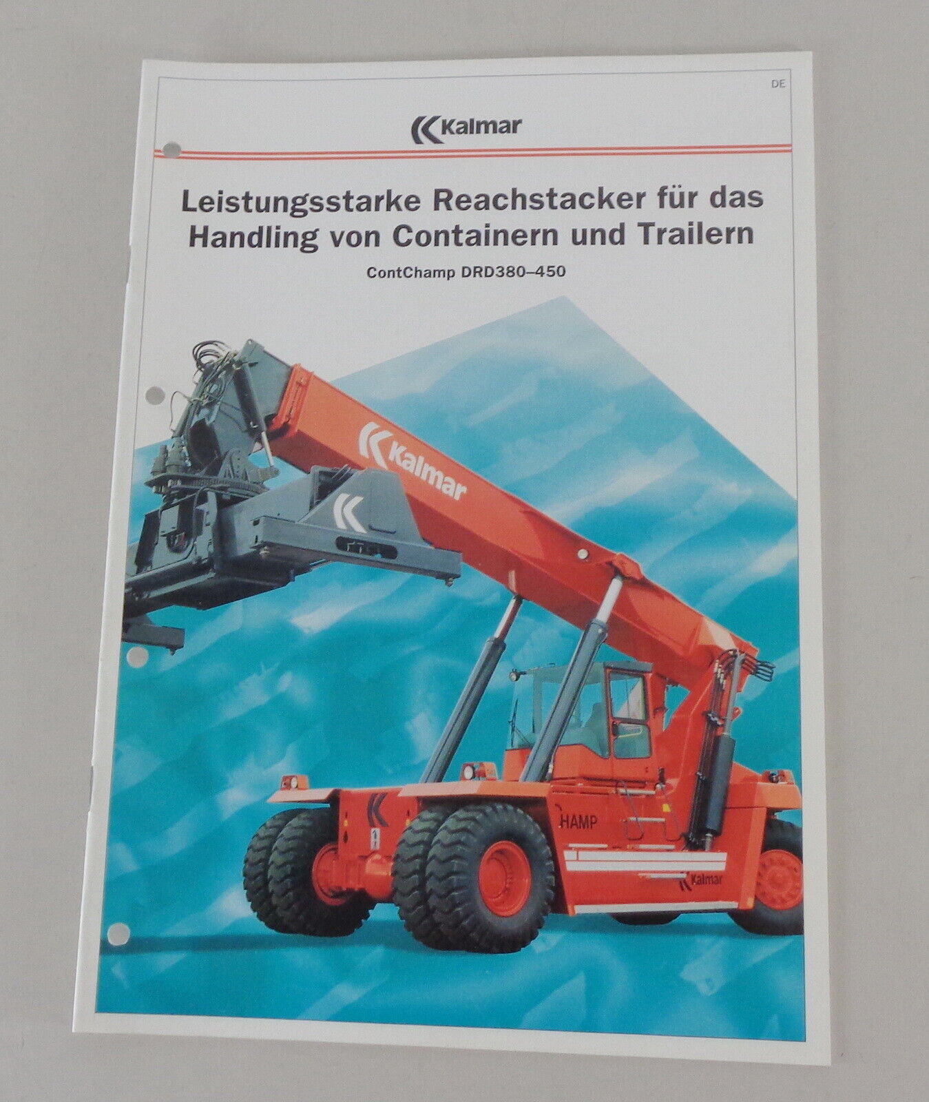 Kalmar DRD450-70S5HS reach stacker specs & dimensions (1996 - 2015 ...