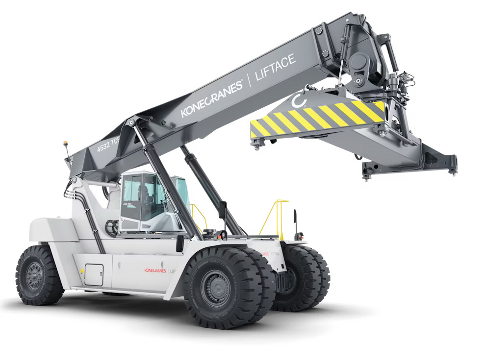Konecranes Liftace 4532 TCE5 reach stacker specs & dimensions (2019 ...