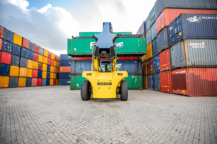 Hyster RS46-29XD/62 reach stacker specs & dimensions (2022 - 2025 ...