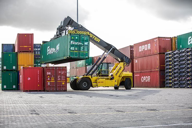 Hyster RS46-33XD/62 reach stacker specs & dimensions (2022 - 2025 ...