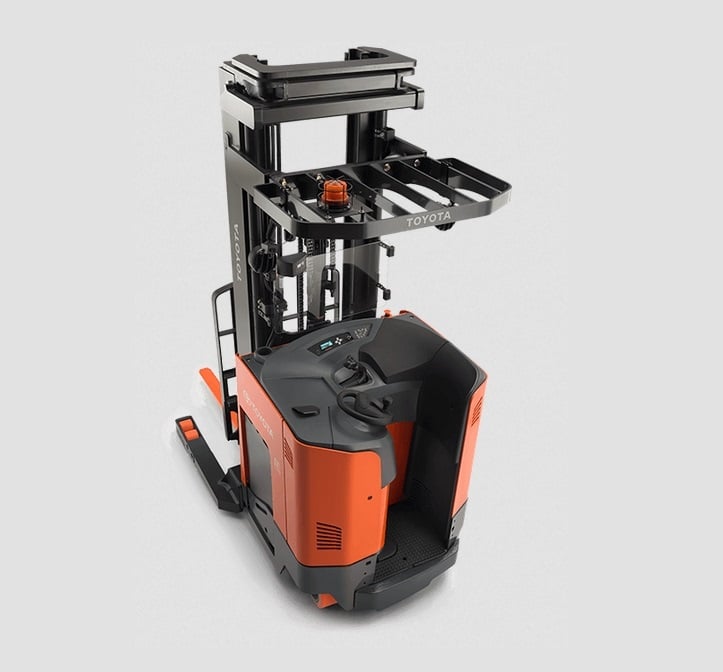 Toyota 9BDRU15 reach truck specs & dimensions (2019 - 2022) | LECTURA Specs