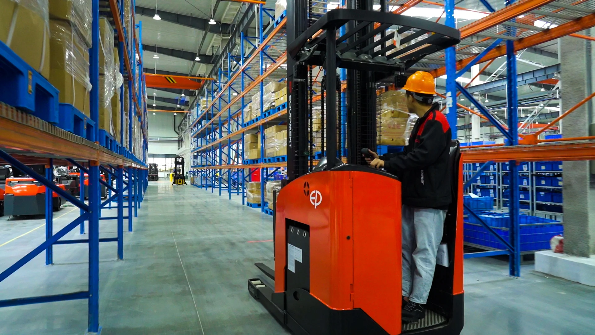 EP CQD15SD reach truck specs & dimensions (2024 - 2025) | LECTURA Specs
