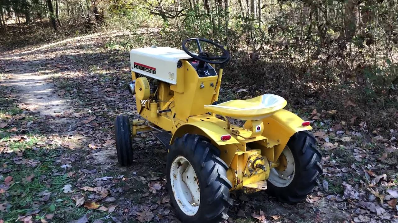 Cub Cadet 100 Lawn Tractor 1963 1965 Specifications LECTURA Specs