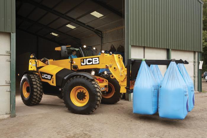 JCB 560-80 telehandler specs & dimensions (2014 - 2017) | LECTURA Specs