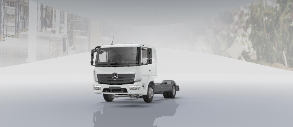 Mercedes-Benz Atego 1218 K 4x2 (2013 - 2025) Truck Specs & Dimensions ...