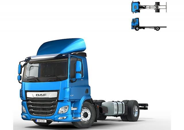 DAF CF 230 FA (2020 - 2024) Truck Specs & Dimensions | LECTURA Specs