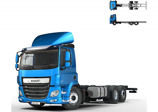 DAF CF 370 FAR (2020 - 2024) Truck Specs & Dimensions | LECTURA Specs
