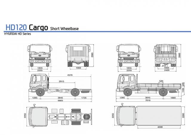 Hyundai Commercial Vehicles HD 120 4x2 D6GA224 (1997 - 2024) Truck ...