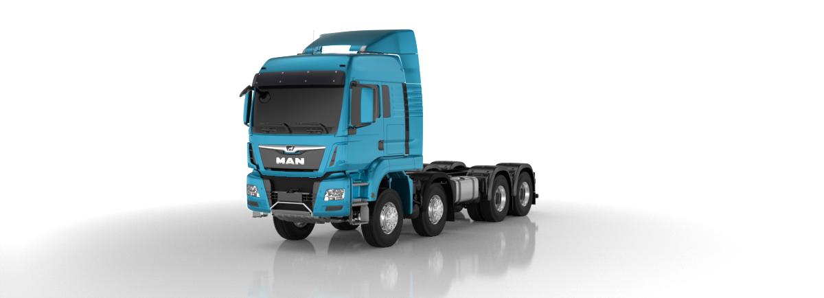MAN TGS 35.500 8x8 (2019 - 2022) Truck Specs & Dimensions | LECTURA Specs