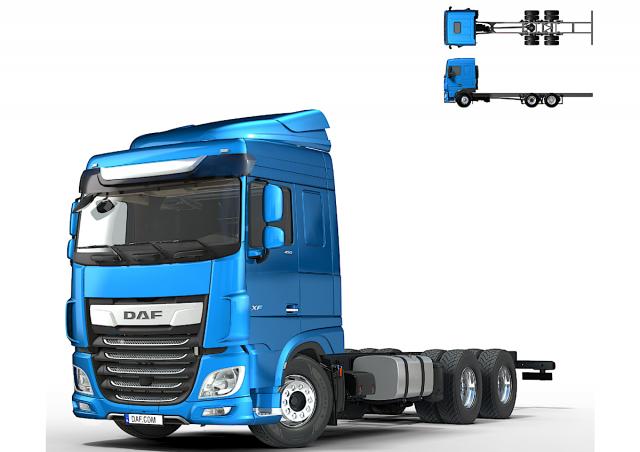 DAF XF 450 FAS (2024 - 2025) Truck Specs & Dimensions | LECTURA Specs