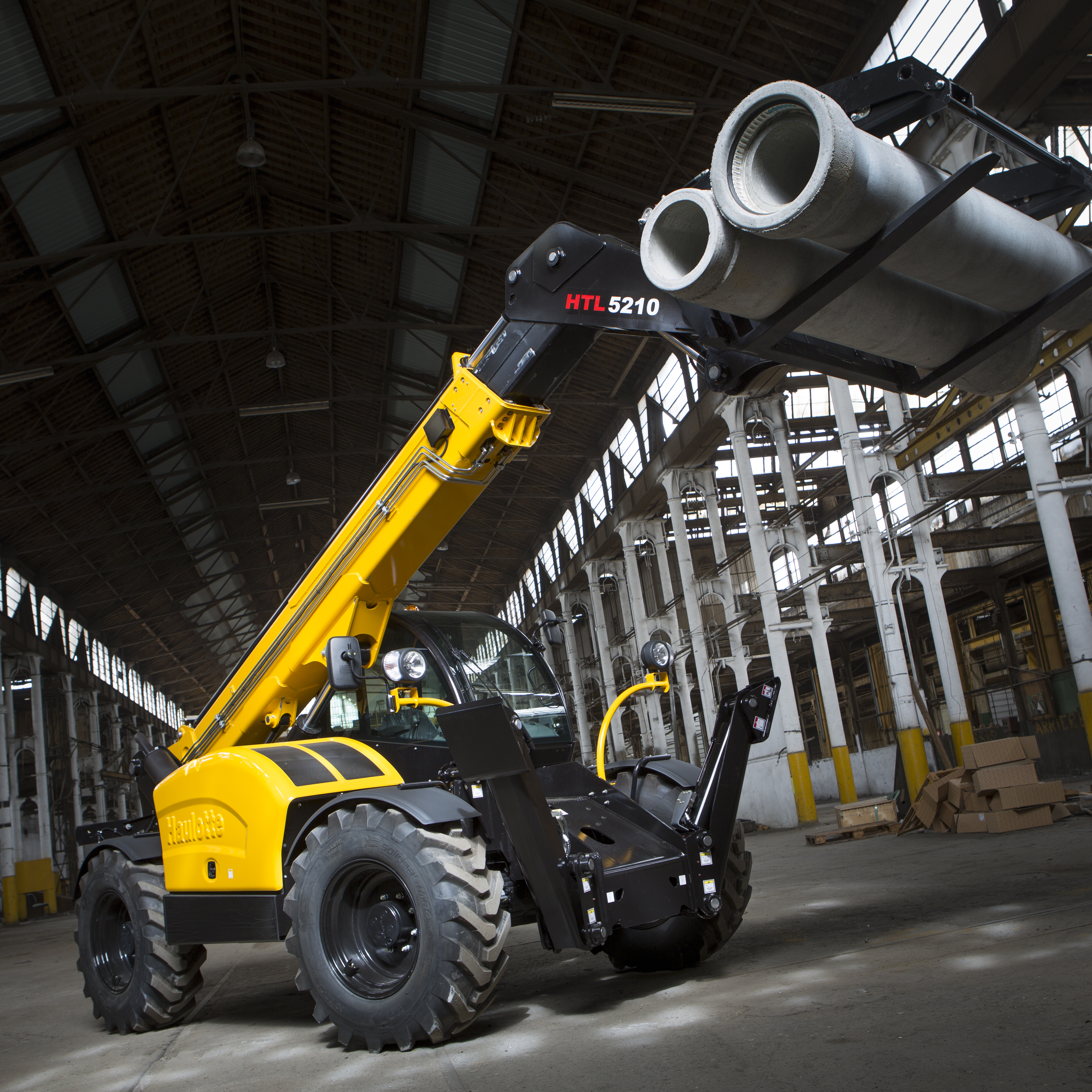 Haulotte HTL5210 telehandler specs & dimensions (2016 - 2021) | LECTURA ...