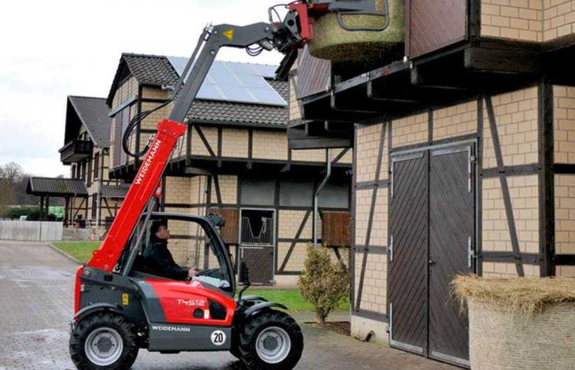 Weidemann T4512 telehandler specs & dimensions (2014 - 2018) | LECTURA ...