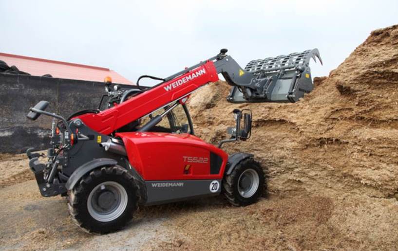 Weidemann T5522 telehandler specs & dimensions (2014 - 2019) | LECTURA ...