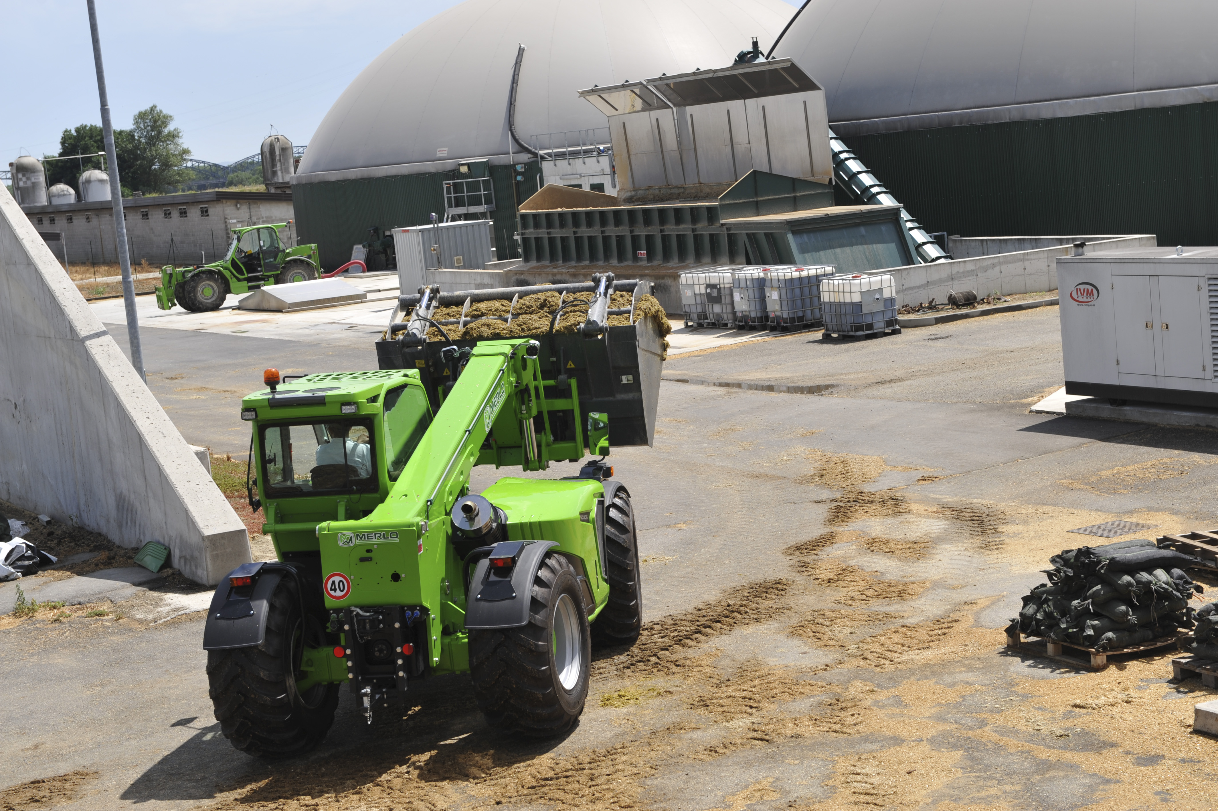 Merlo TF 50.8 T-120 telehandler specs & dimensions (2015 - 2017 ...