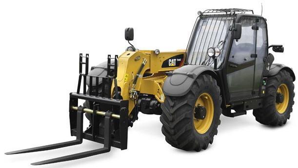 Caterpillar TH407 telehandler specs & dimensions (2008 - 2013 ...
