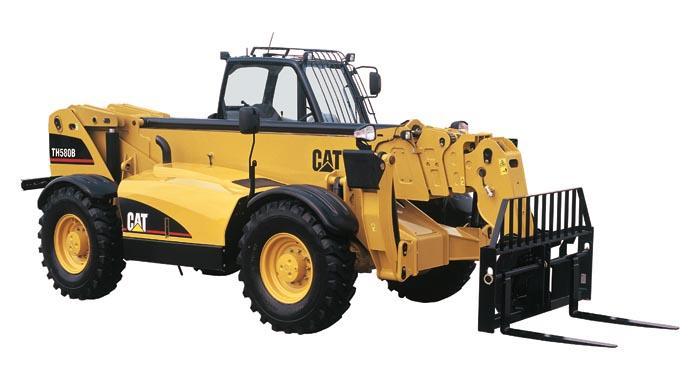 Caterpillar TH 580 B telehandler specs & dimensions (2004 - 2007 ...