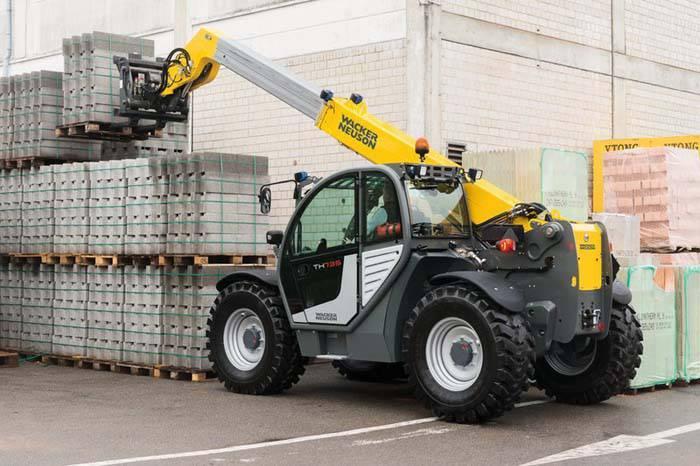 Wacker Neuson TH735 telehandler specs & dimensions (2014 - 2018 ...