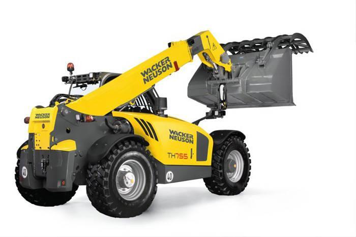 Wacker Neuson TH755 telehandler specs (2014 - 2018) | LECTURA Specs