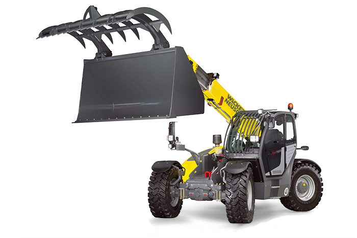 Wacker Neuson TH755 telehandler specs & dimensions (2014 - 2018 ...