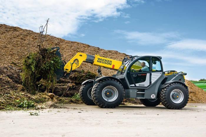 Wacker Neuson TH955 telehandler specs & dimensions (2014 - 2018 ...