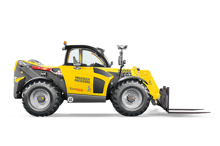 Wacker Neuson TH955 telehandler specs & dimensions (2014 - 2018 ...