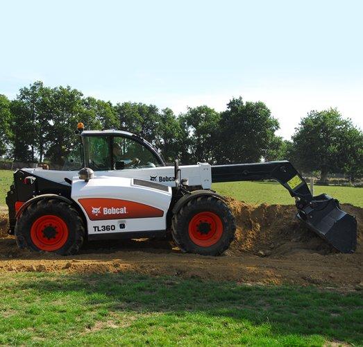 Bobcat TL 360 telehandler specs & dimensions (2011 - 2013) | LECTURA Specs