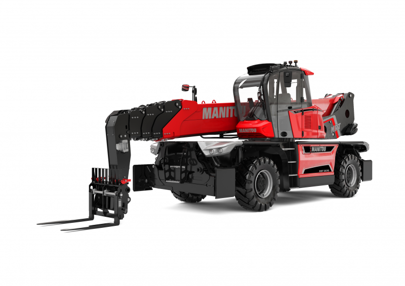 Manitou MRT 3570 ES 360 210 Y rotating telehandler specs & dimensions ...