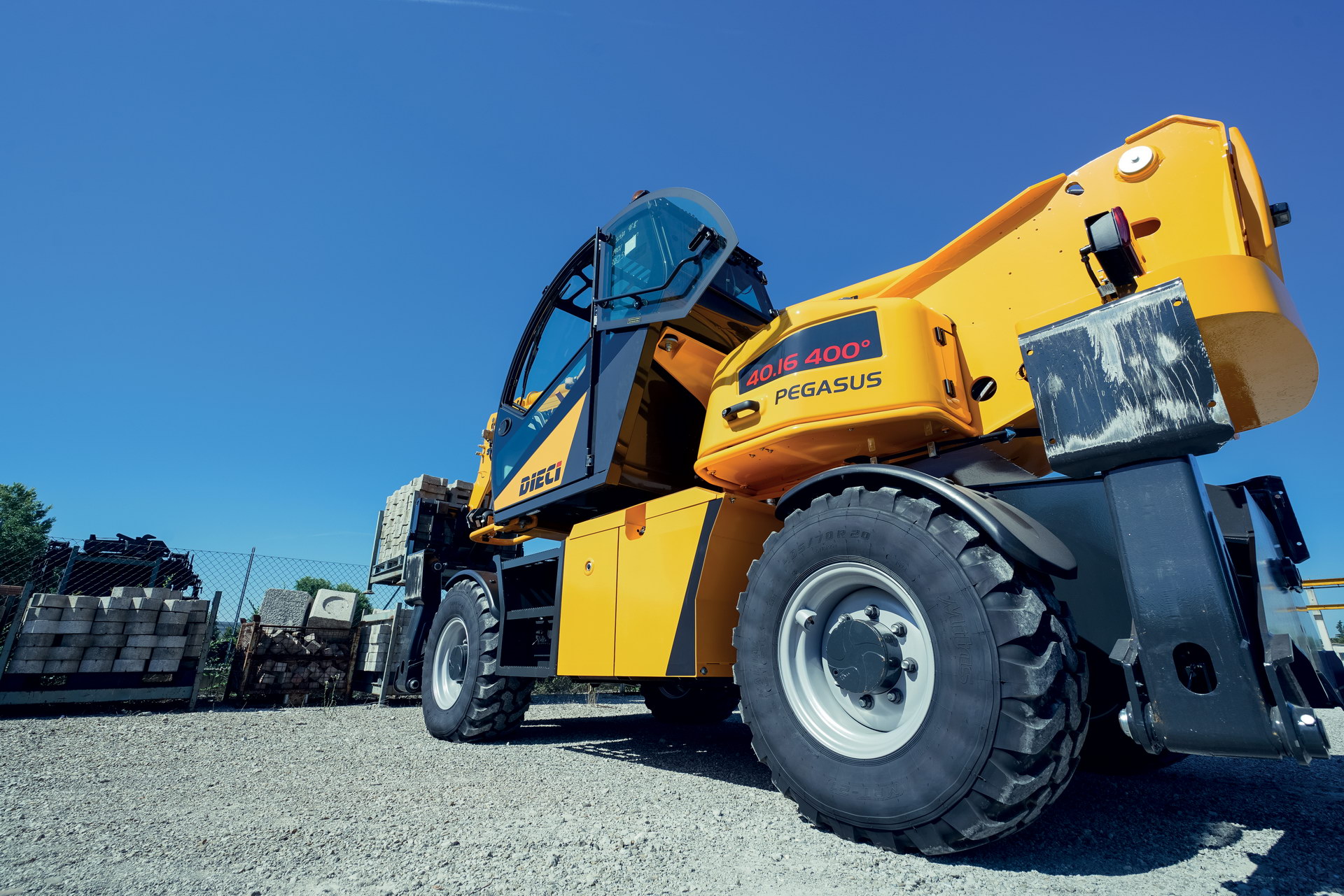 Dieci Pegasus 40.16/400 ° rotating telehandler specs & dimensions (2020 ...