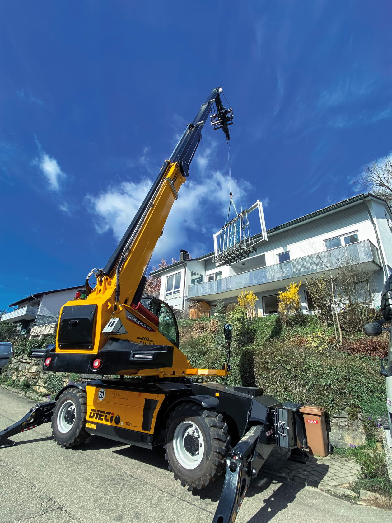 Dieci Pegasus 40.19 rotating telehandler specs & dimensions (2004 ...