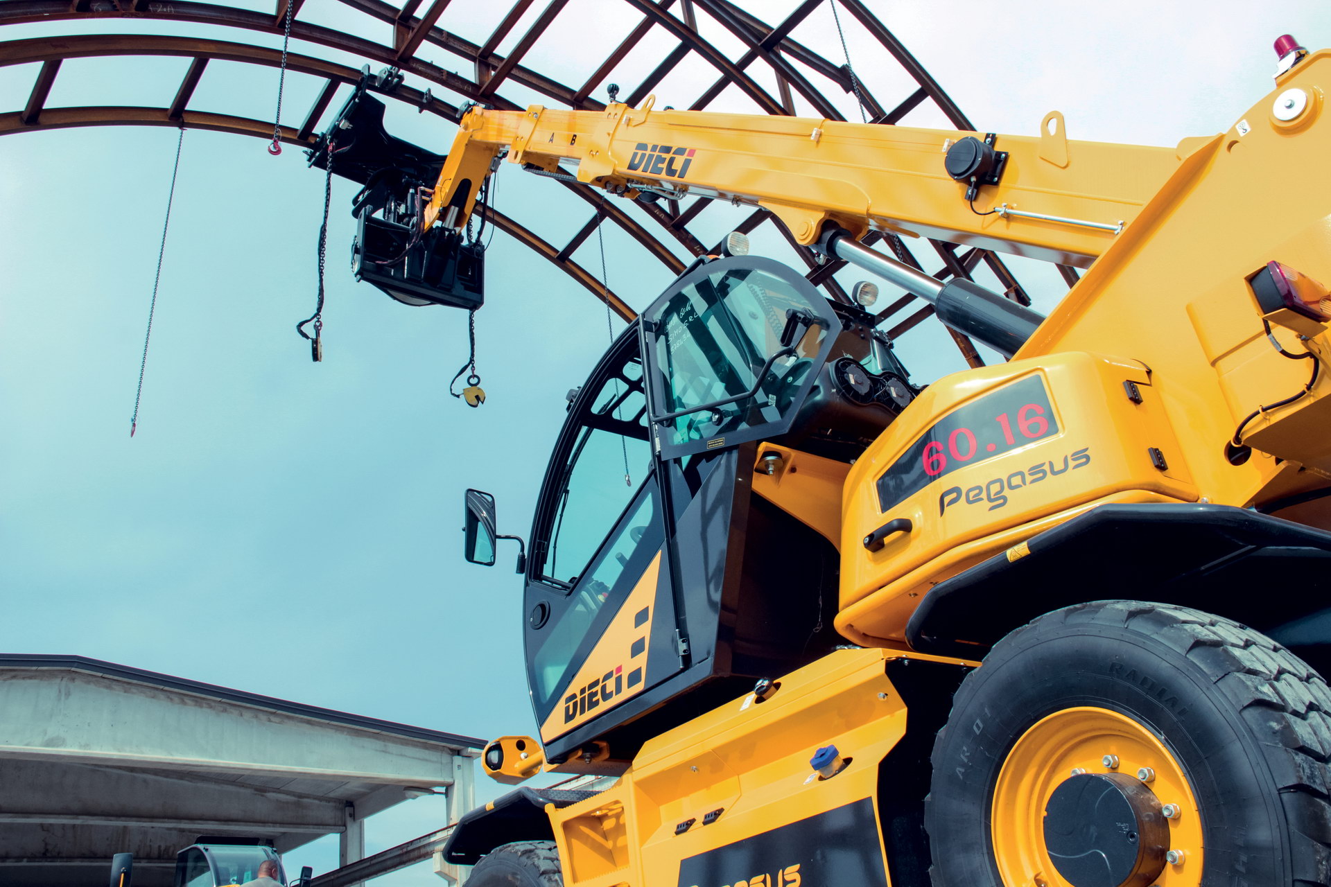 Dieci Pegasus 60.16 rotating telehandler specs & dimensions (2020 ...