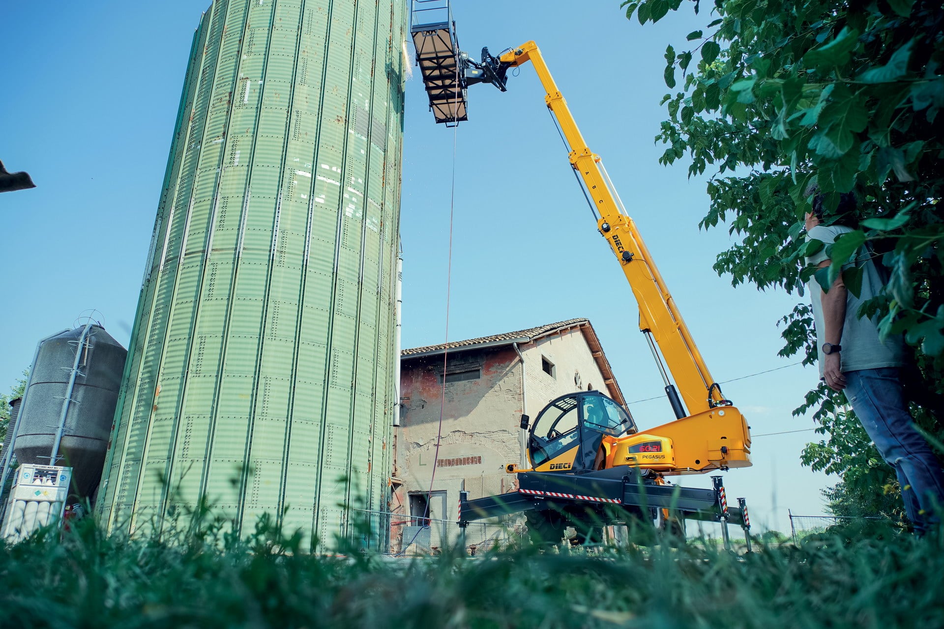 Dieci Pegasus 60.21 rotating telehandler specs & dimensions (2020 ...