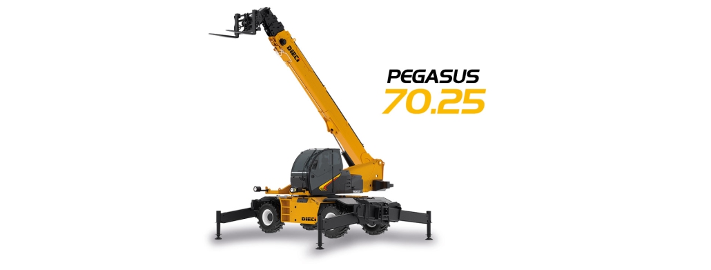 Dieci Pegasus 75.25 rotating telehandler specs & dimensions (2022 ...