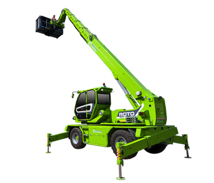 Merlo Roto 50.26 S rotating telehandler specs & dimensions (2020 - 2021 ...