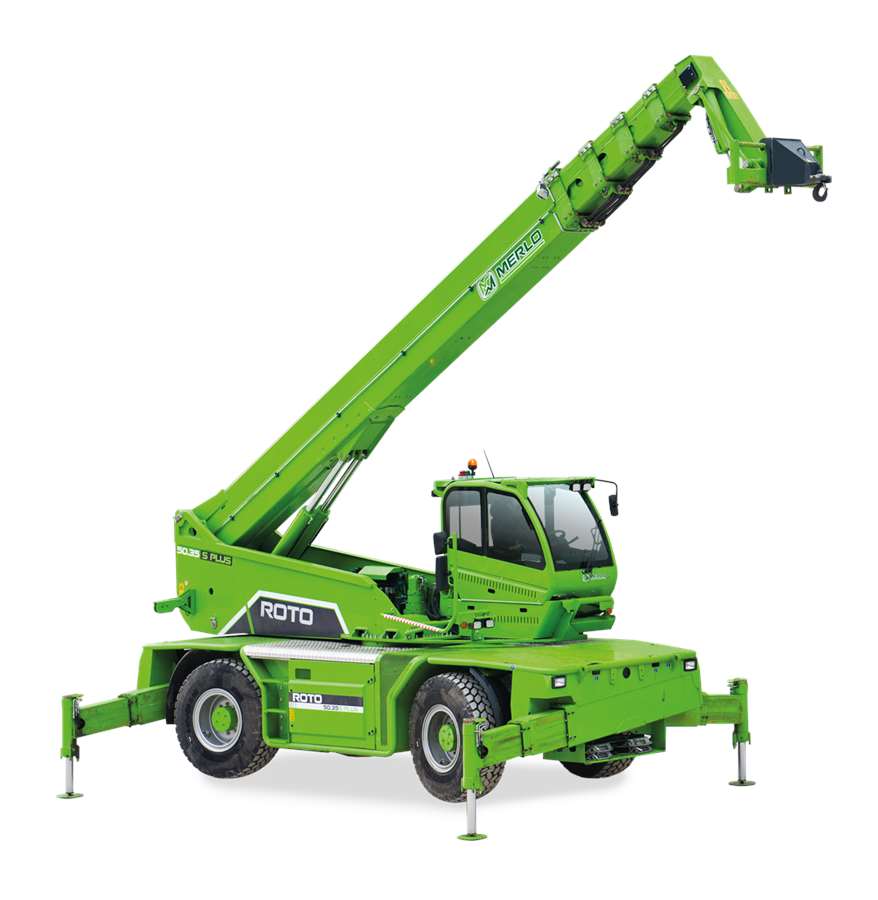 Merlo Roto 50.30 S rotating telehandler specs & dimensions (2022 - 2025 ...